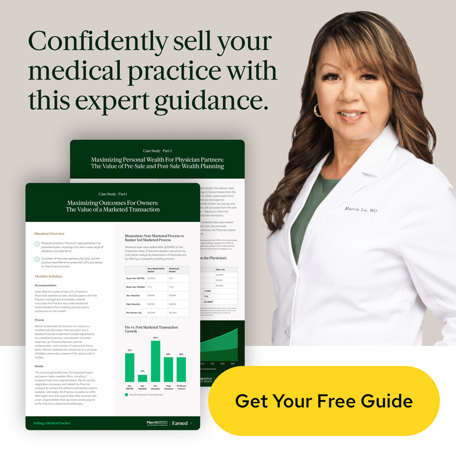 Selling a medical practice: Strategies to improve outcomes for owners